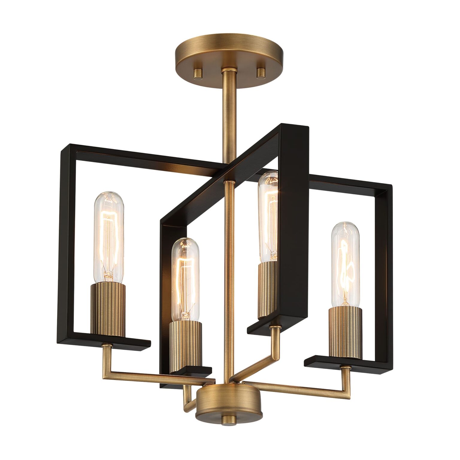 Chicago PM 15″ 4-Light Semi-Flush – Designers Fountain